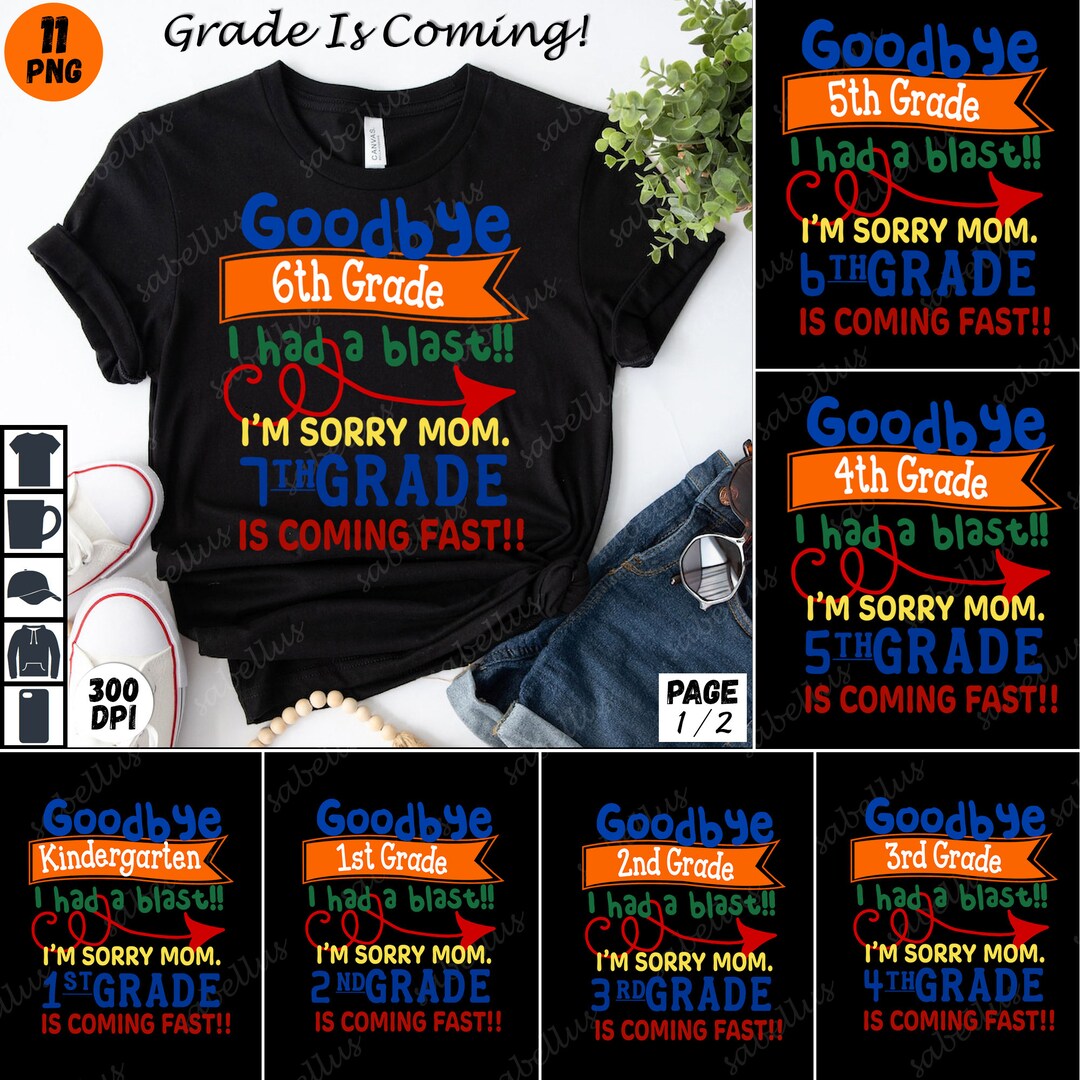 11 Png Goodbye School Bundle, Goodbye Teacher Png, Goodbye We Out Png ...
