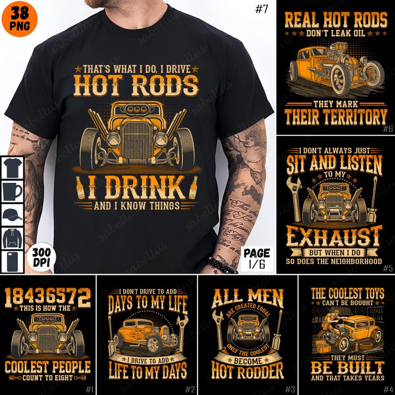 Hot Rod Garage Design - Etsy UK