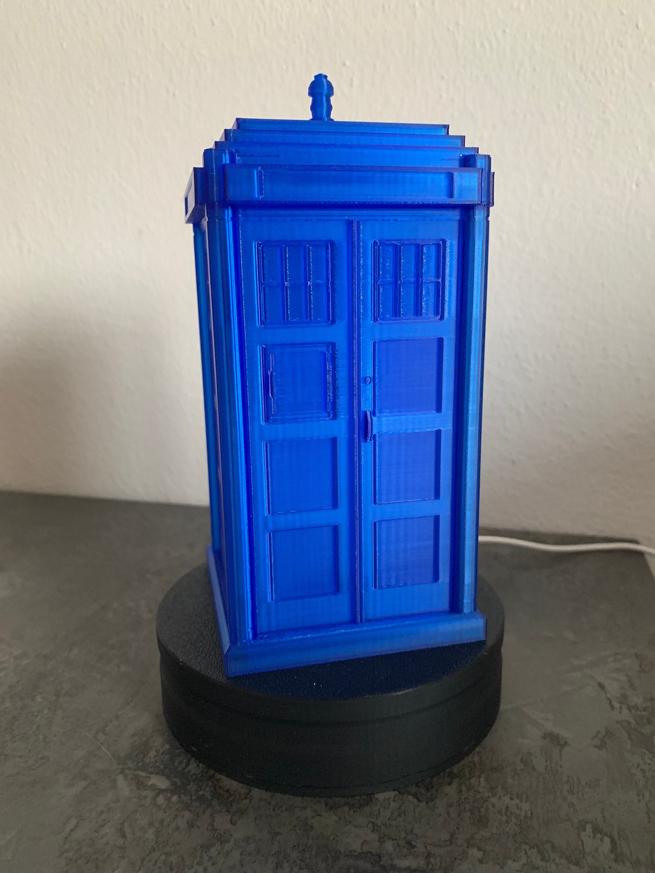 Doctor Who - Tardis LED Lamp - 3D Printed - Etsy