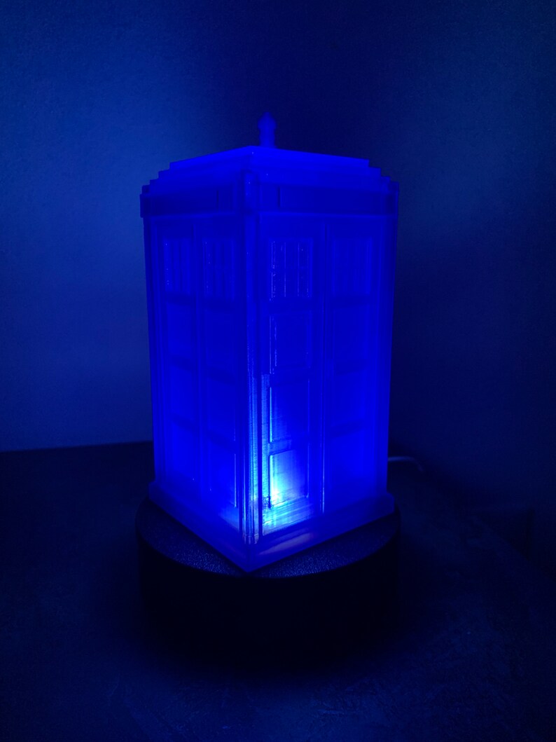 Doctor Who - Tardis LED Lamp - 3D Printed - Etsy
