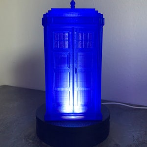 Doctor Who - Tardis LED Lamp - 3D Printed - Etsy