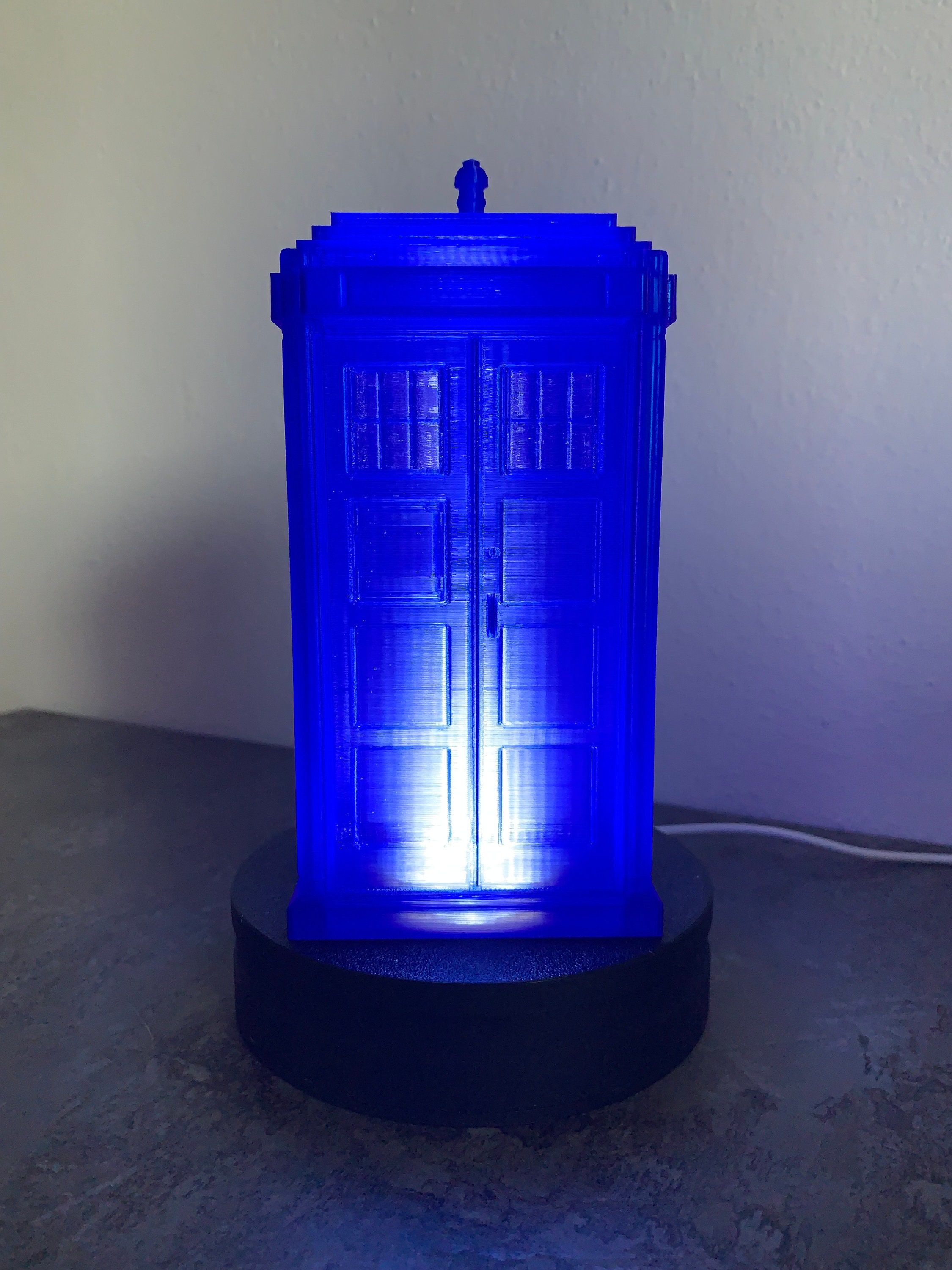 Doctor Who - Tardis LED Lamp - 3D Printed - Etsy