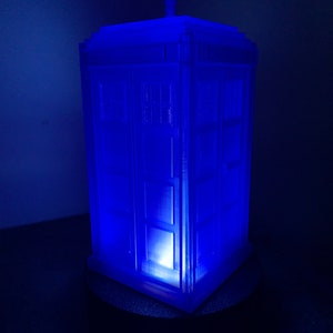 Doctor Who - Tardis LED Lamp - 3D Printed - Etsy