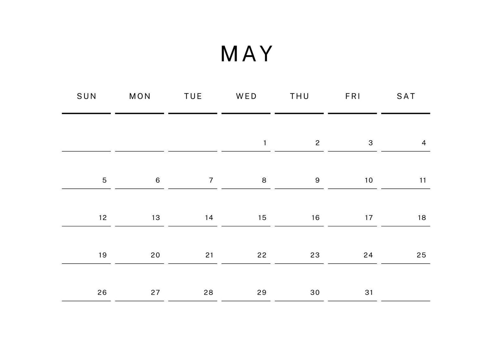 Printable Calendar 2024: Travelling Around the World Design, Black and ...