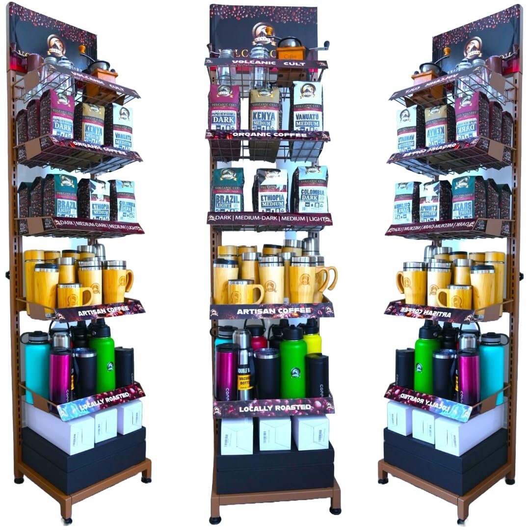Custom Floor Display Stand Rack Organizer for Gloceries Store ...