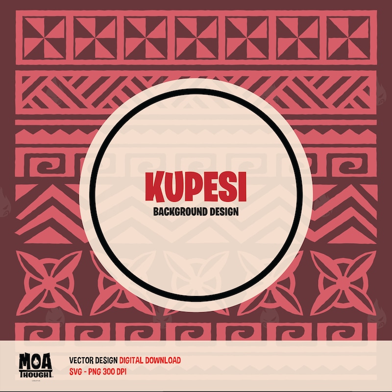Tongan Kupesi Design - Etsy