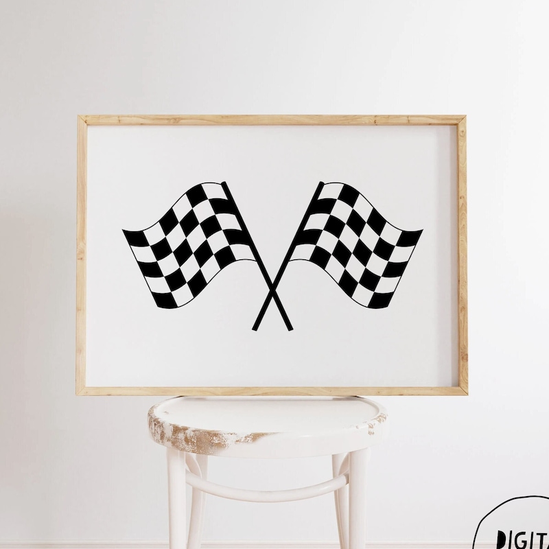 Race Flags Poster - Etsy UK