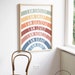 Rainbow Affirmations Wall Art Printable, Affirmations for Kids ...