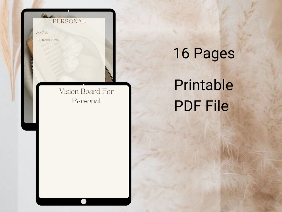 Vision Board 2024, Vision Board, Manifest Board, Manifest List, 2024 ...