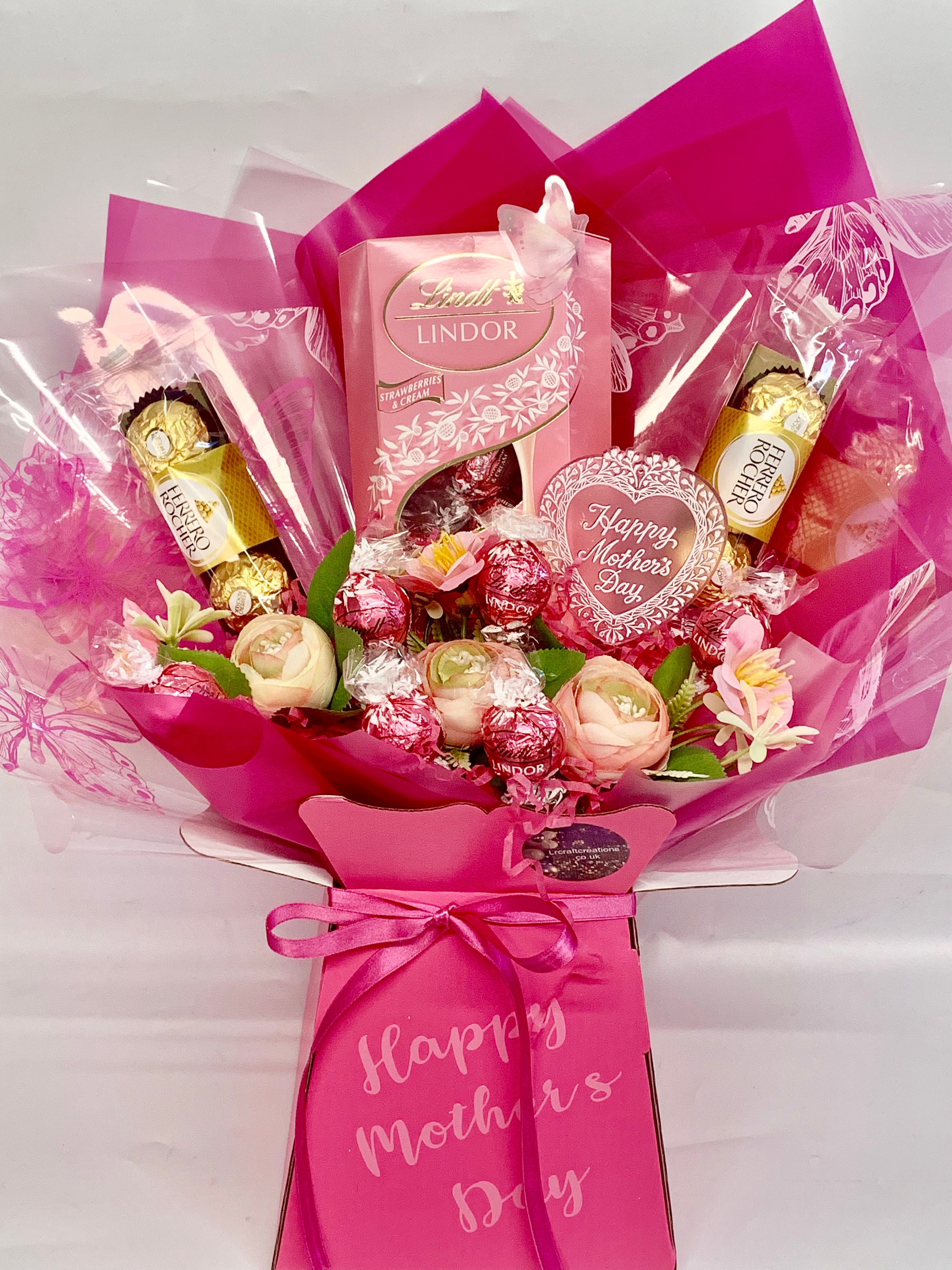 Personalised Mothers Day Chocolate Bouquet - Etsy UK