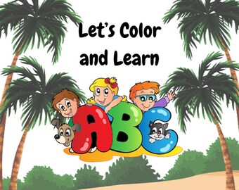 Printable Coloring Book Tailored for Kids - Engaging Toddler Early ...