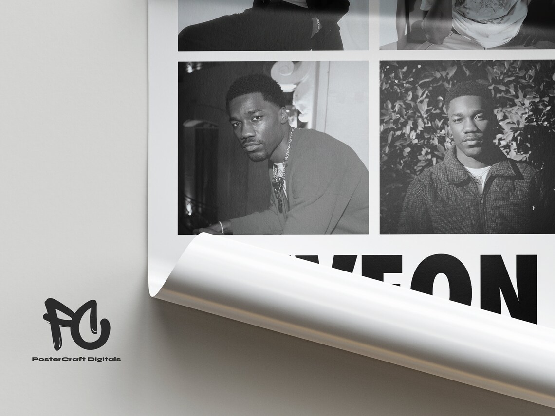 Giveon Cover Poster Giveon Wallpaper Digital Print Poster Wall Art ...