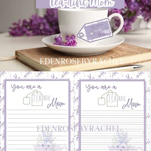 Mother's Day Letter, Mother's Day Crafts for Kids, Mother's Day Tea ...