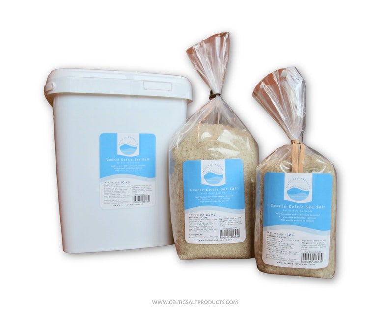 Organic Celtic Sea Salt From Francé Celtic Sea Salt Course Grind Celtic Sea Salt 82 Minerals