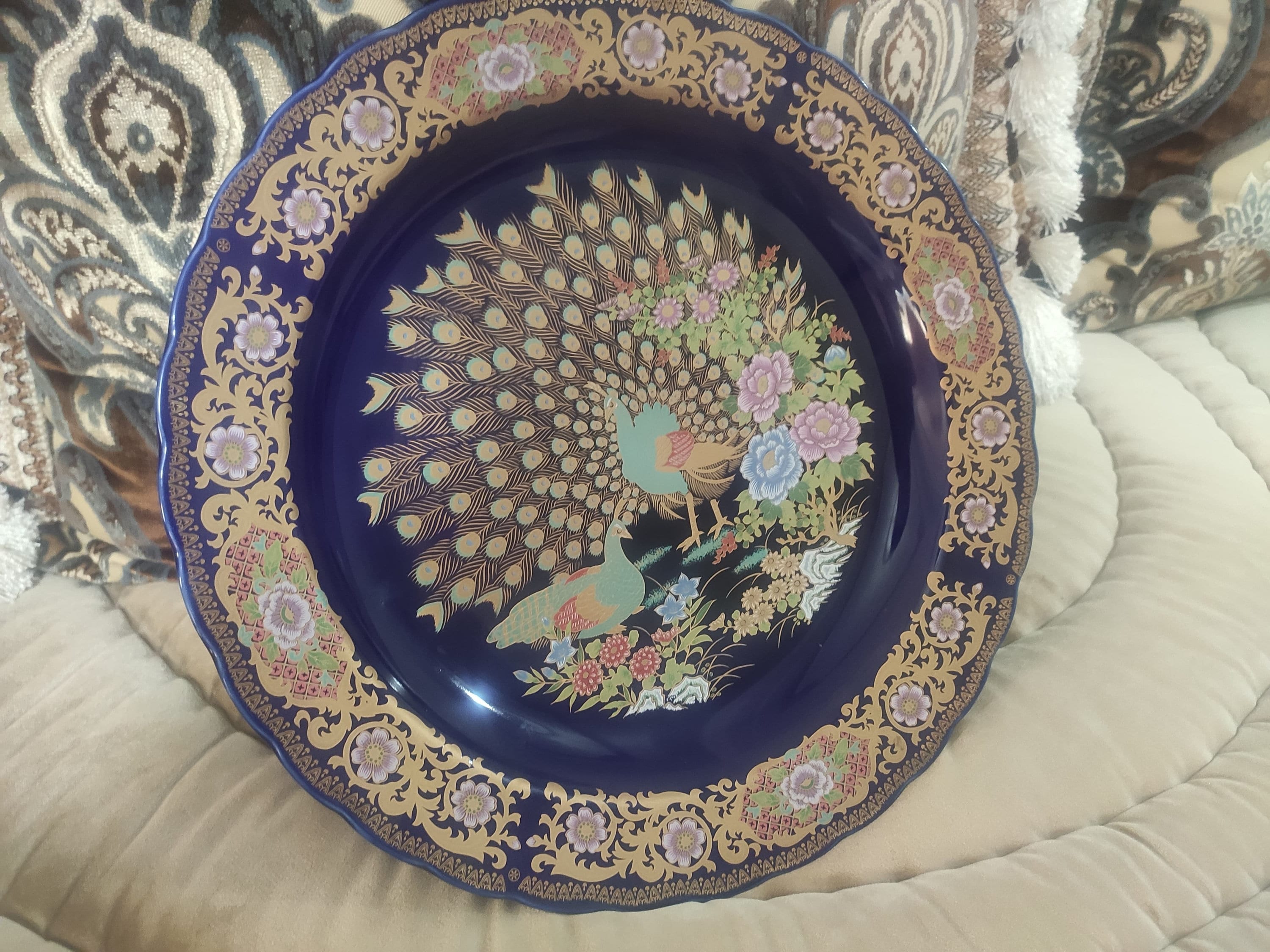 Moroccan TAOUSS Plate Original 1990s - Etsy