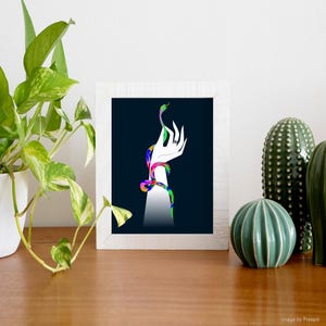 Snake Print, Contemporary Reptile Sketch, Animals Illustration ...