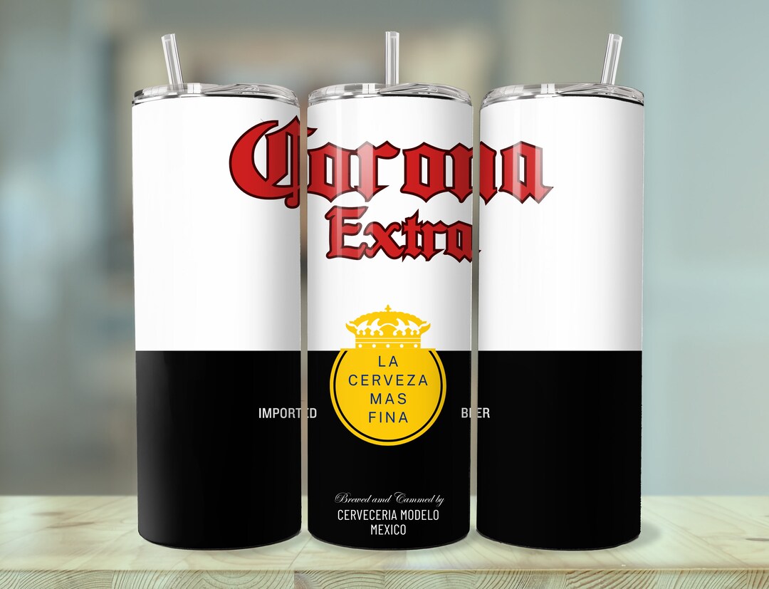 Corona Extra Tumbler Wrap, Corona Beer PNG, Corona Extra Limited ...