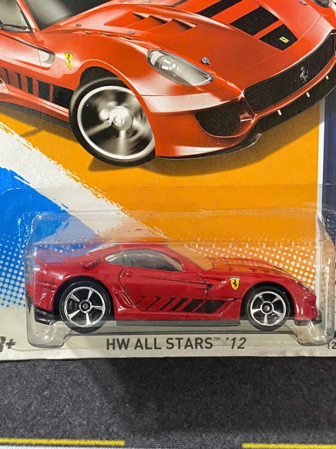Hot Wheels Ferrari 599xx Red - Etsy