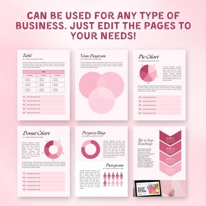 Business Plan Template Canva | Editable Business Planner | Start up ...