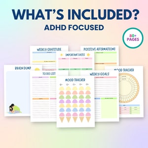 The Ultimate 2025 ADHD Planner for Kids, ADHD Kids Planner, Adhd Kids ...