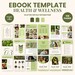 Ebook Template Health Editable Canva, Wellness Coach Workbook Template ...