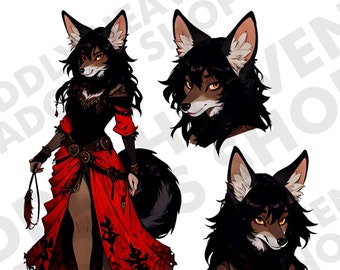 Wolverine Furry Adoptable Fursona - Etsy
