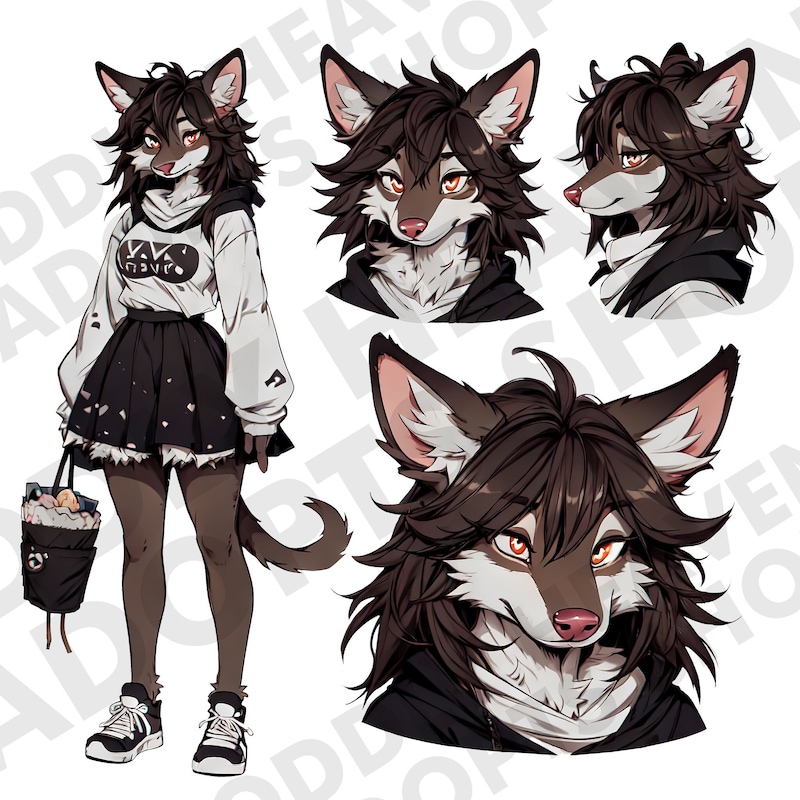 Anthro Female Fox - Etsy