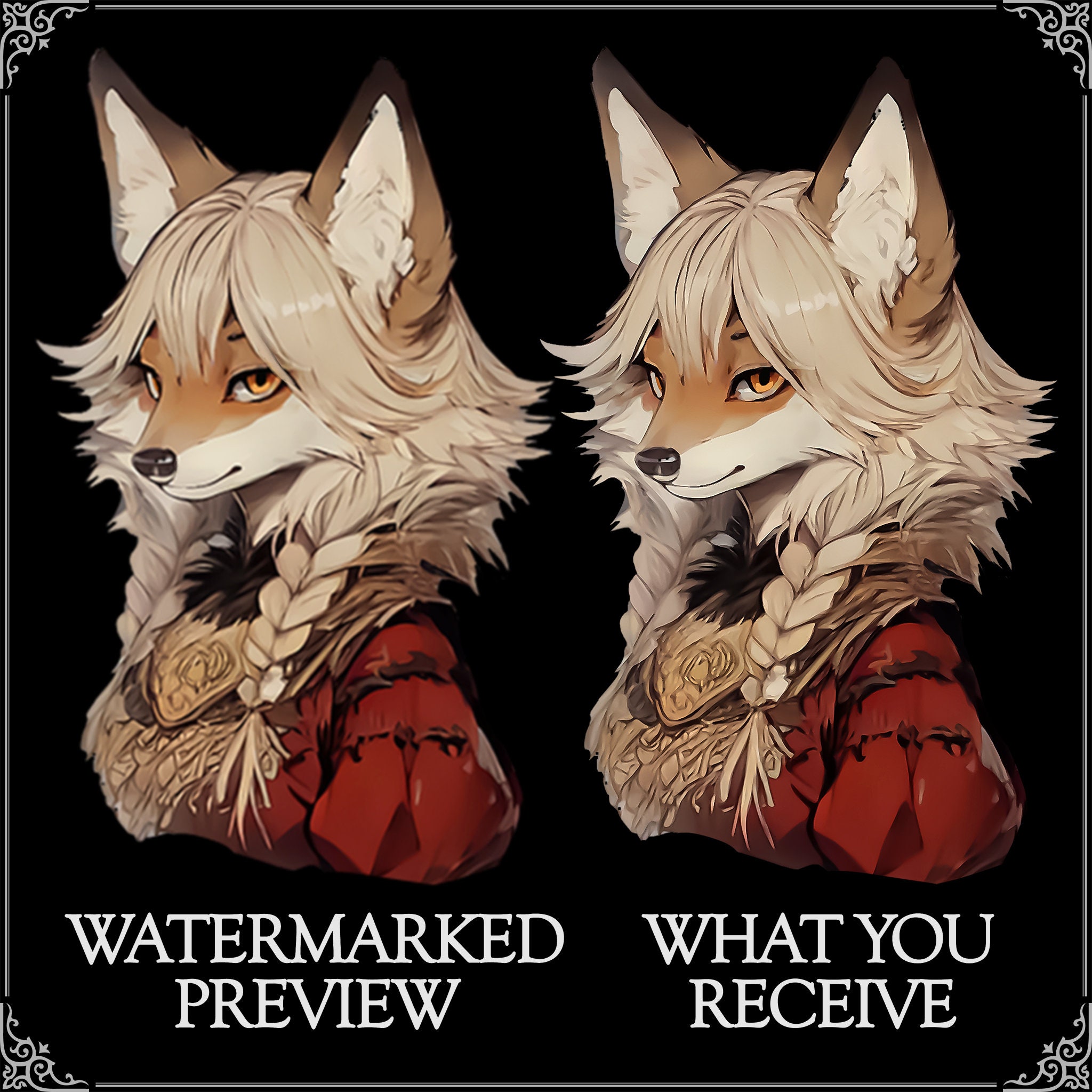 Furry Adopt Character TIGER STUDENT Fursona Adoptable Reference Sheet ...