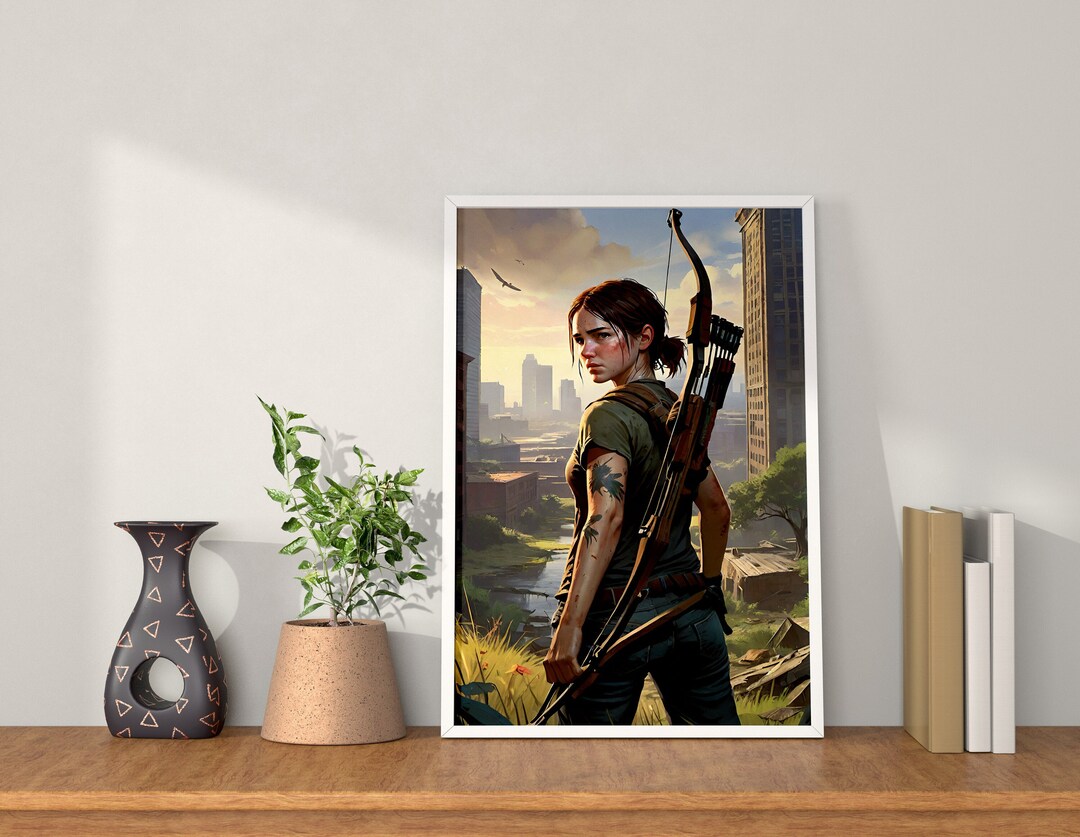 Ellie Digital Poster - Art Inspired by the Last of Us - Etsy