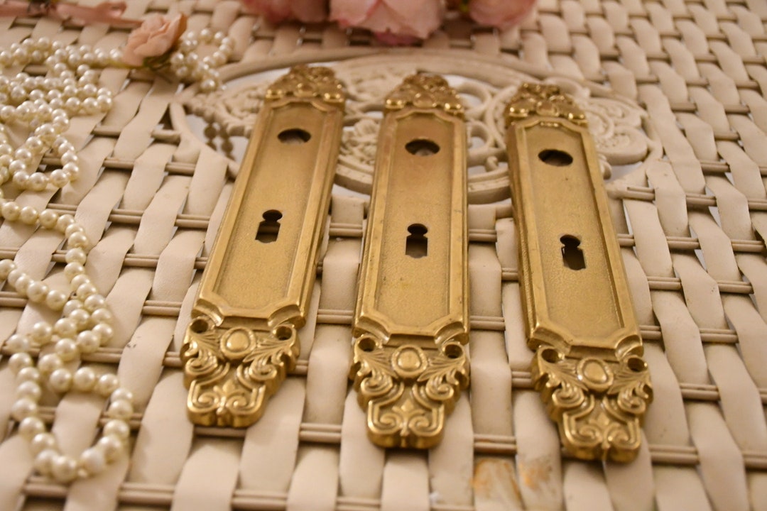 Antique Art Nouveau Key Plates - Etsy