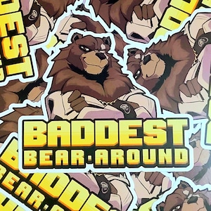 Ben Bigger 3.5" Anime Vinyl Stickers, Zenless Zone Zero Sticker for ...