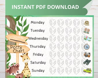 PJ Masks Potty Training Chart, PJ Masks Reward Chart - Etsy