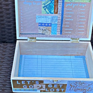 Travel Memory Box - Etsy