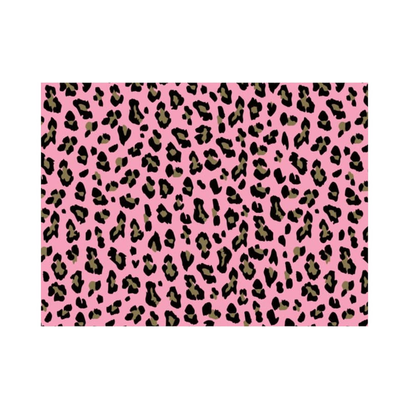 Pink Leopard Print - Etsy