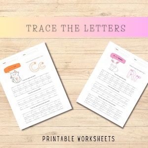 Printable Alphabet Fun- Engaging Kids Worksheets for ABC Learning ...