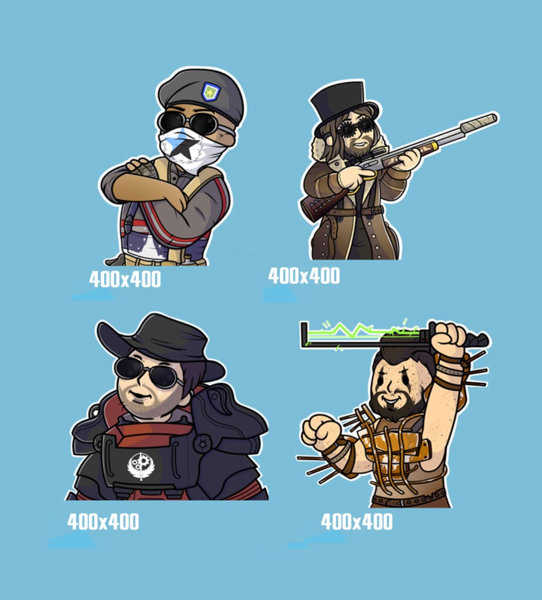 Custom Fallout Avatar Personalised and Unique Gift/avatar/icon - Etsy UK