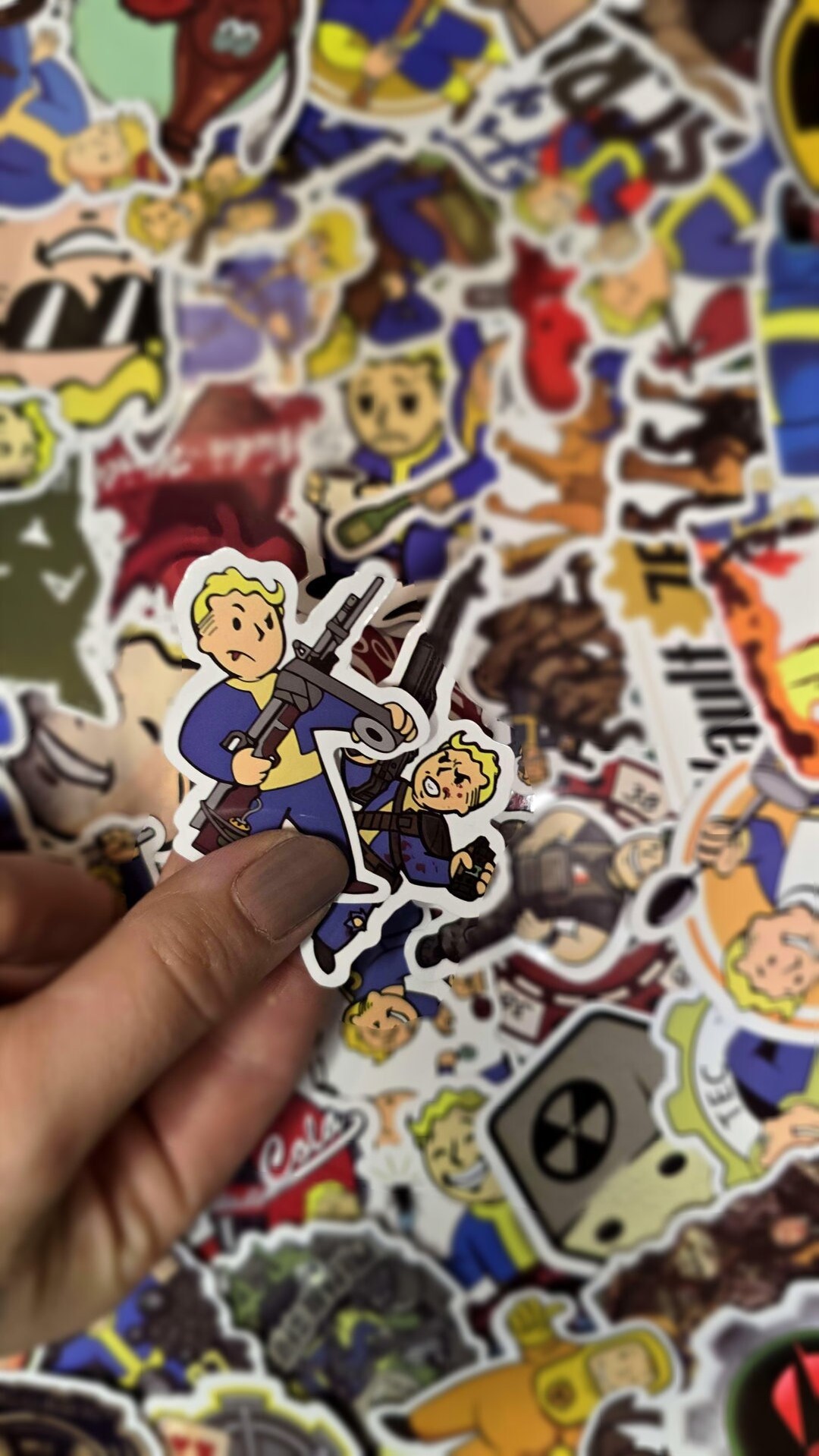 FALLOUT X50pcs Waterproof Stickers Vault Boy, Vault Girl - Etsy