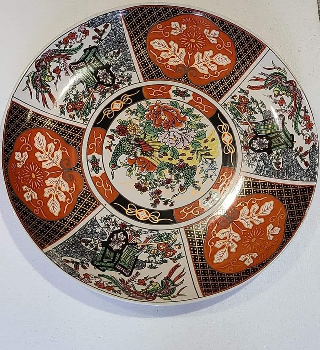 Original Moroccan Porcelain Plate taous - Etsy