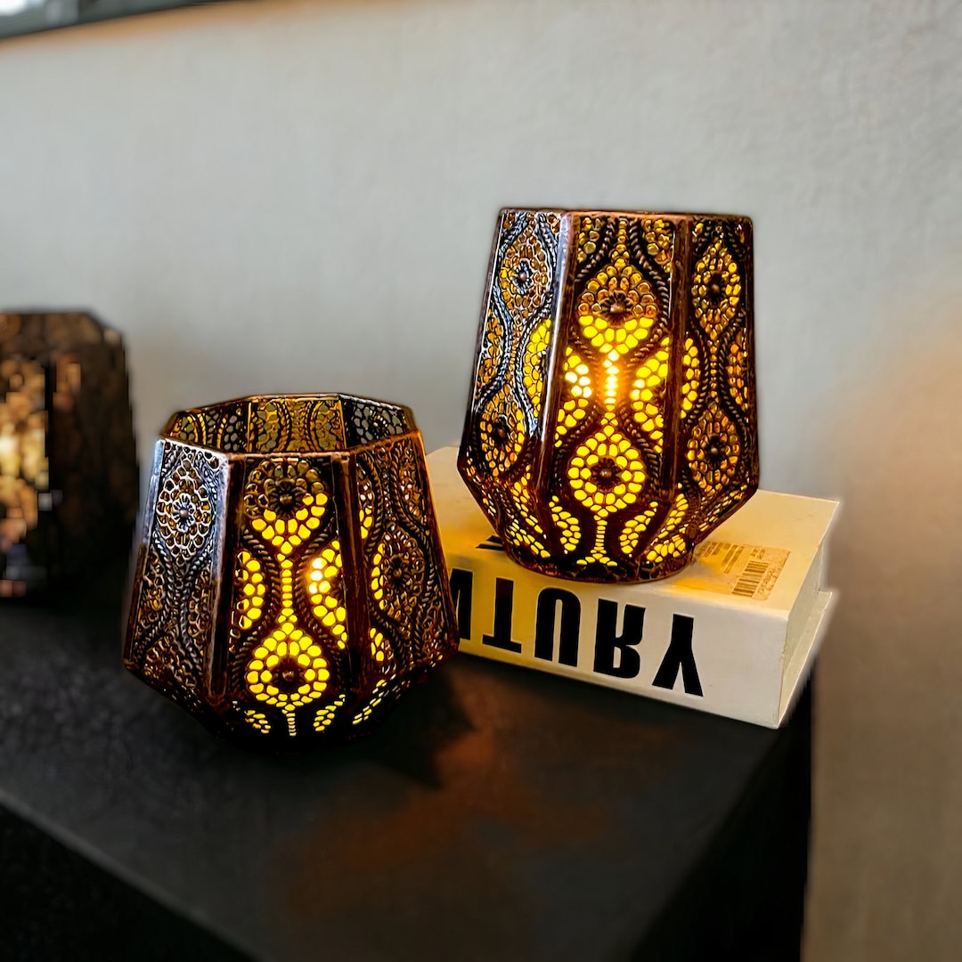 Ramadan Lantern Arabic Candleholders Ramadan, Eid, Moroccan Night ...