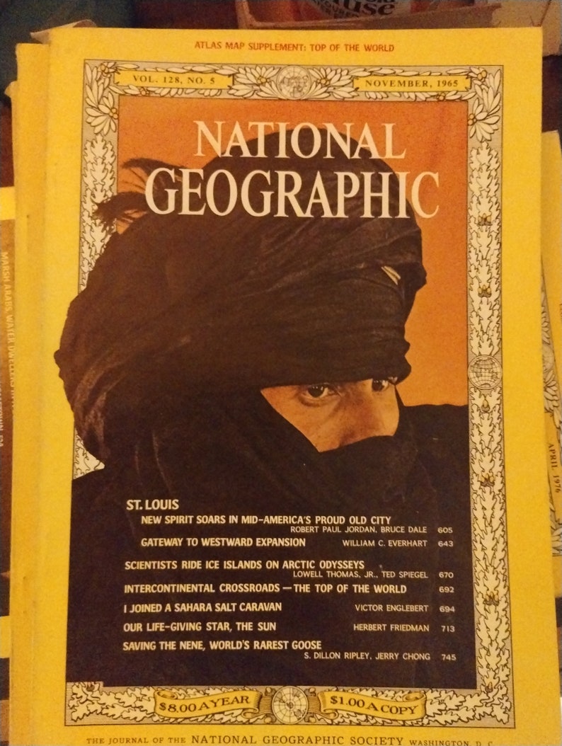 National Geographic November 1965 - Etsy