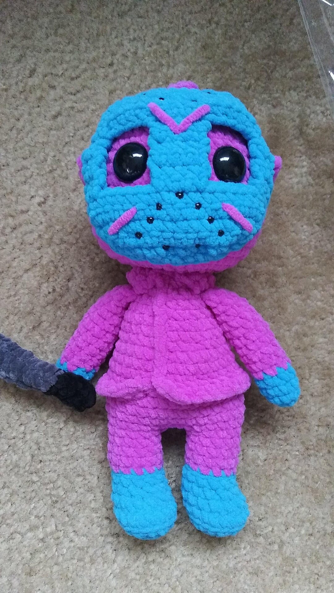 Retro Jason Plushie - Etsy