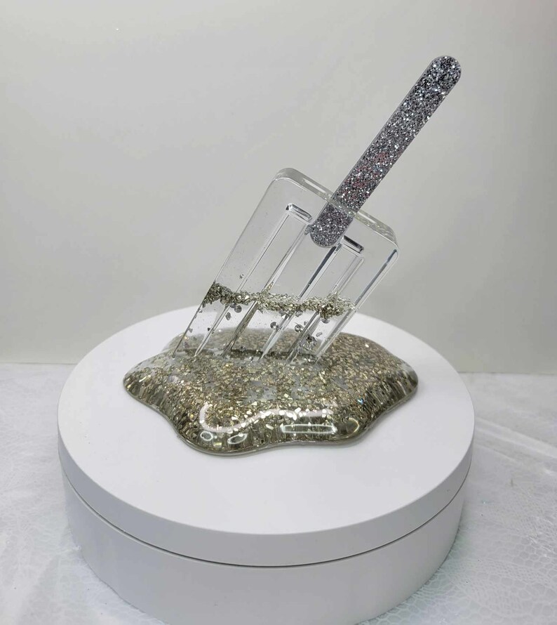 Diamond Sparkle Melting Popsicle Pop Art Decor, Resin Sculpture, Candy ...