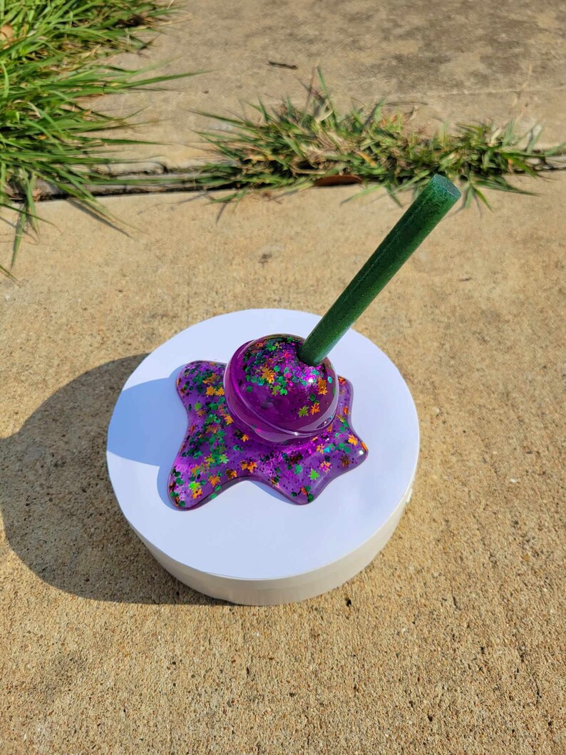 Come Alive Melting Lollipop Pop Art Decor, Resin Sculpture, Candy Art ...