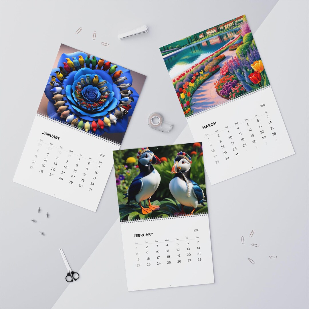 Wall Calendars (2026) - Etsy Australia