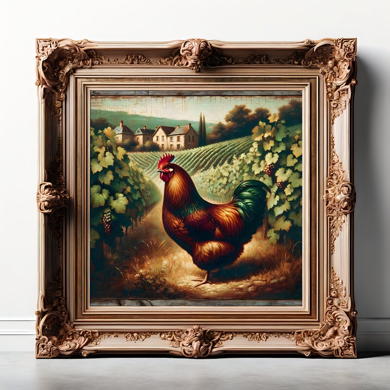 Chicken Print - Etsy