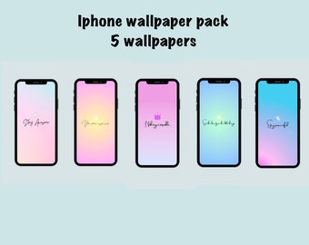 Motivational iPhone Wallpaper - Etsy