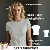 Dia Shirt - Digital PDF Sewing Pattern A4/a0/usletter Shirt Button up ...