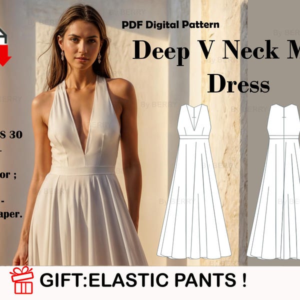 Plunging Neckline - Etsy