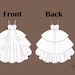 Ball Gown Sewing Pattern: Princess Wedding Dress (US 2-30) (PDF Pattern ...