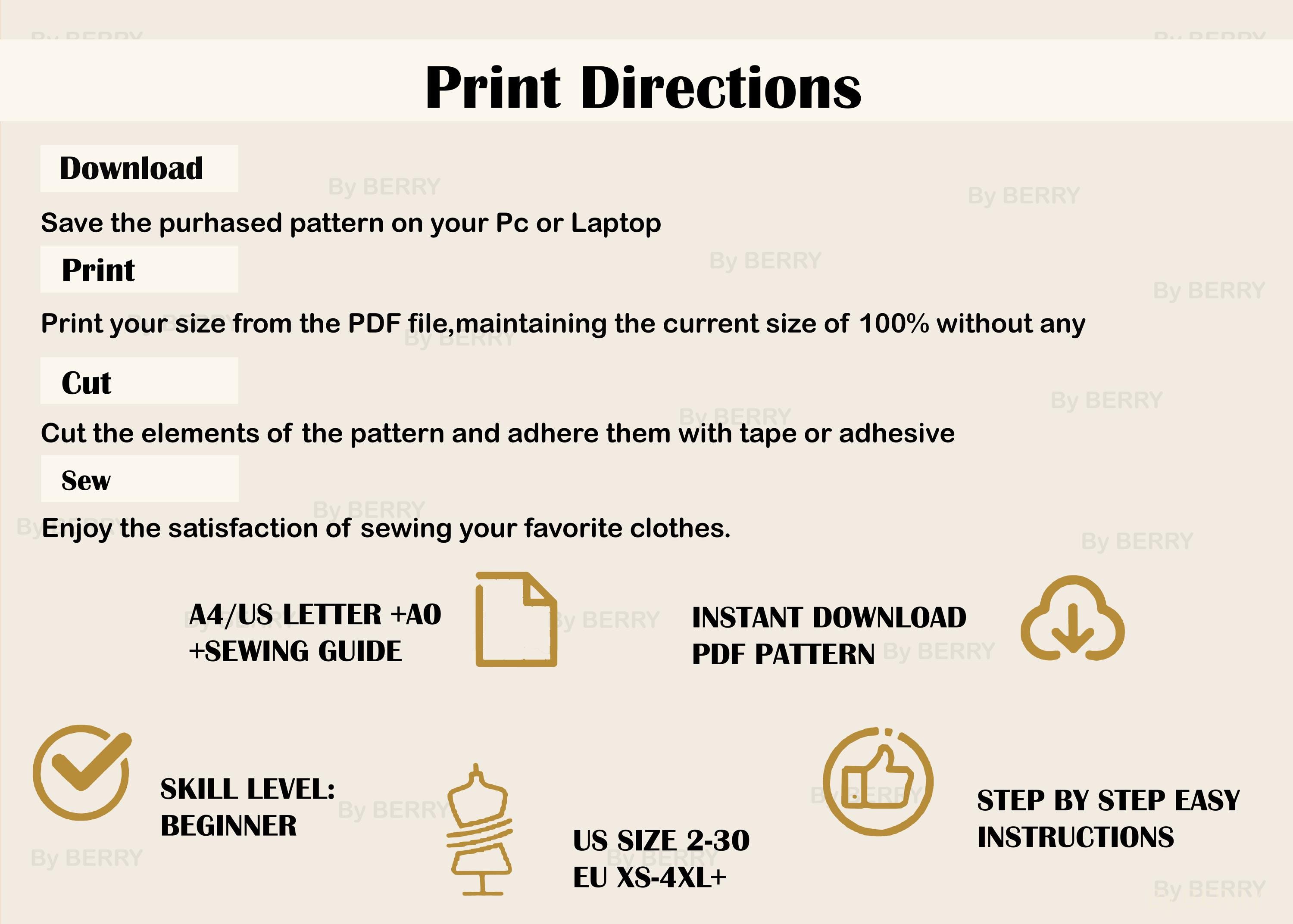 Princess Ball Gown Sewing Pattern: Christmas Party Dress (PDF Pattern ...